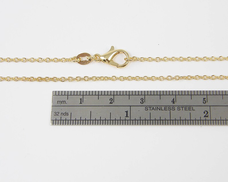 18 Inch Gold Chain Necklace CH1-G18 - Etsy