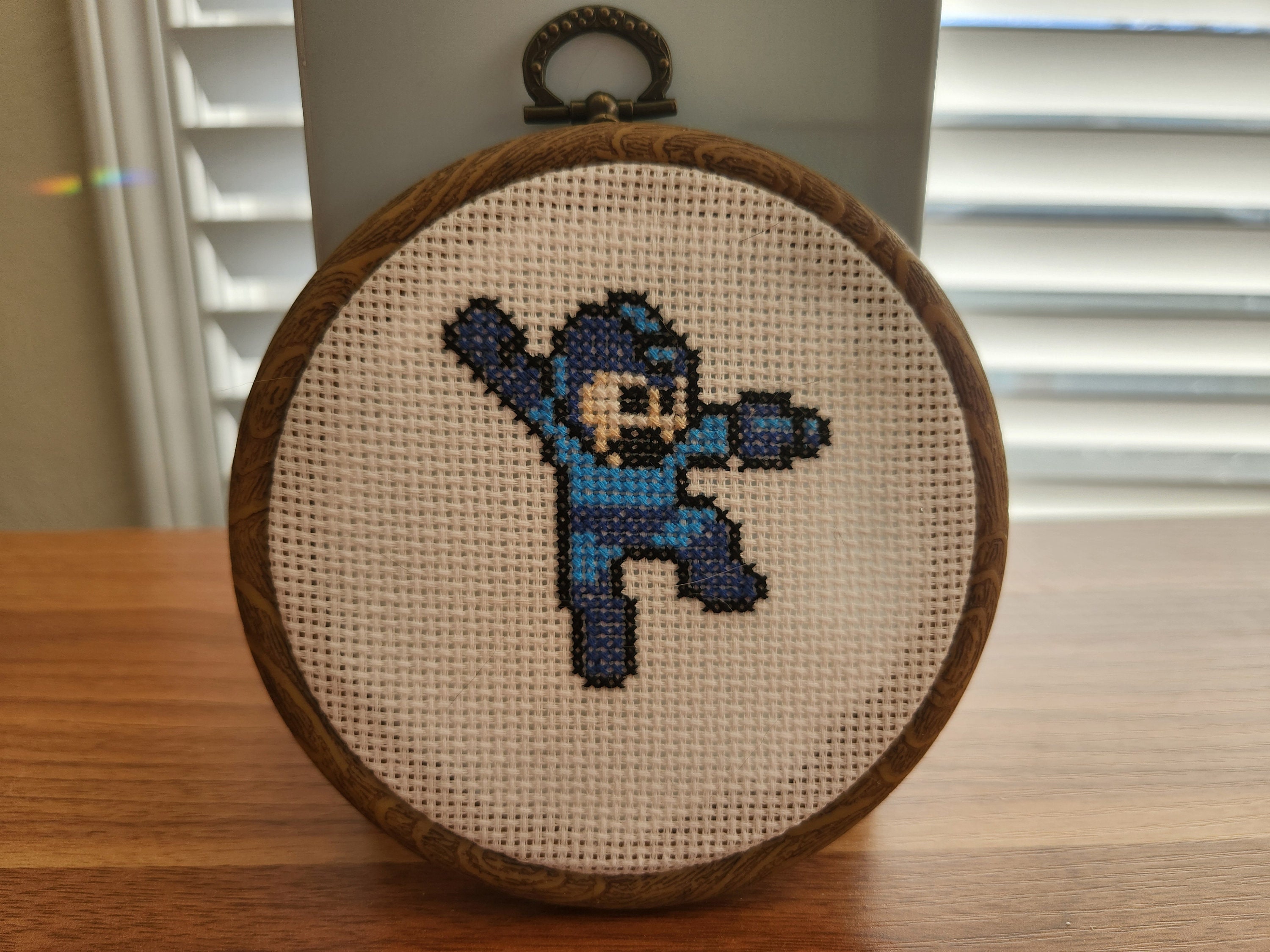 Mega Man Cross Stitch - Etsy