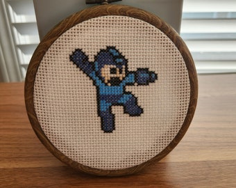 My Love for You is Mega Mega Man Cross Stitch Pattern - Etsy