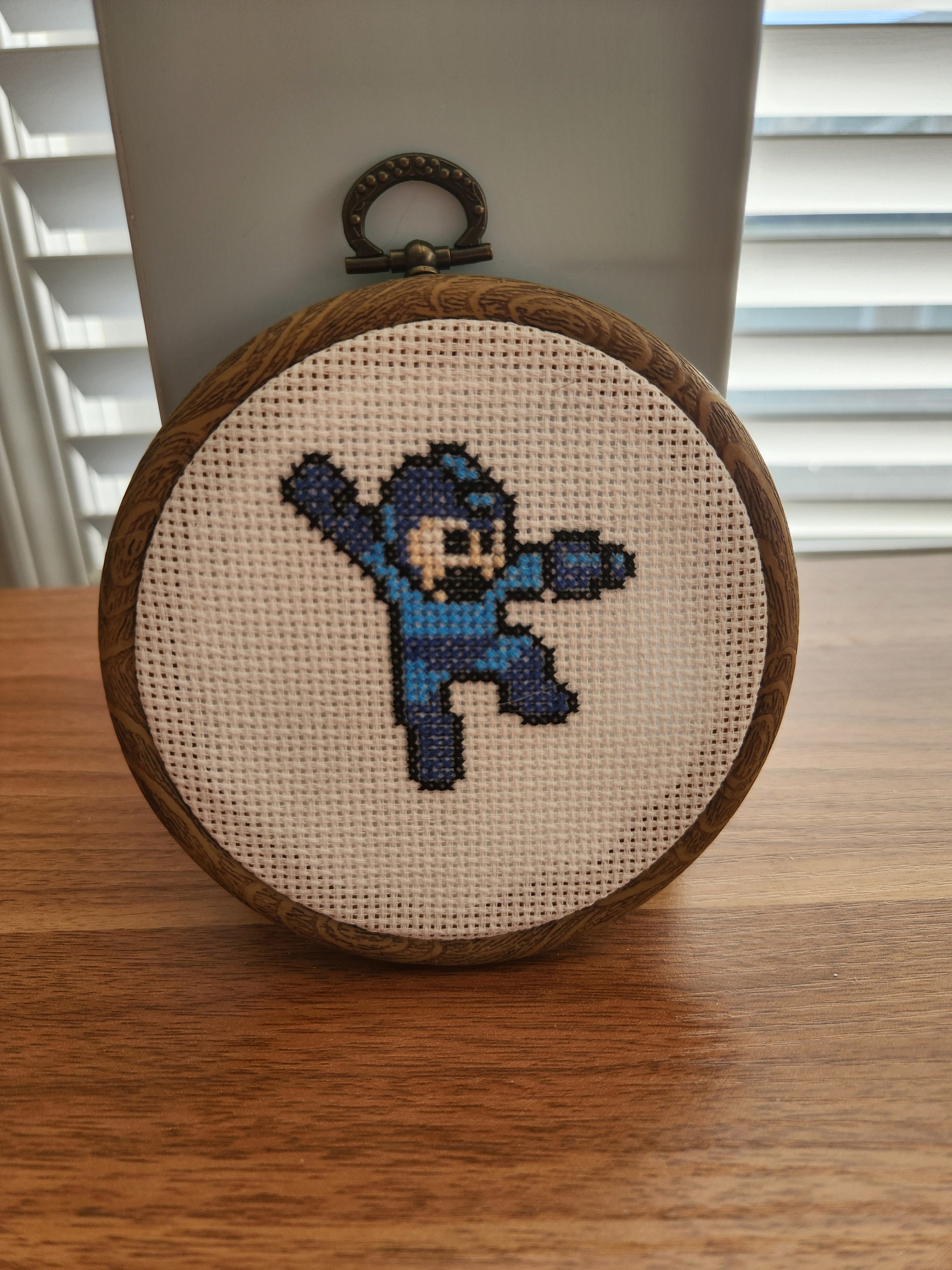 Mega Man Cross Stitch - Etsy