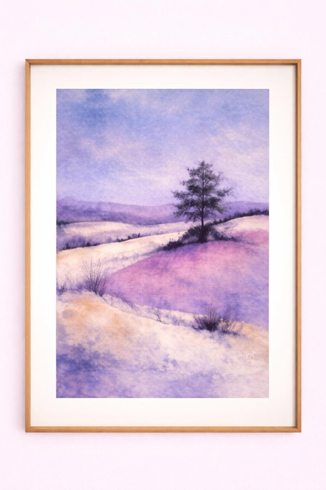 Lavender Quiet - Digital Print - Etsy
