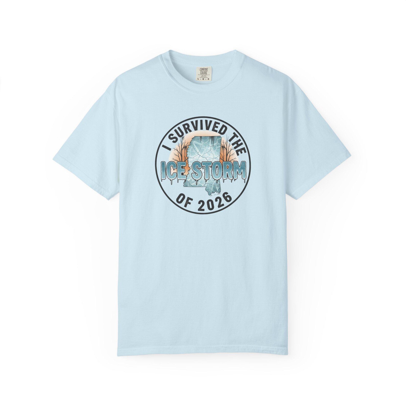 I Survived the Ice Storm of 2026 T-shirt | Retro Winter Storm Graphic ...