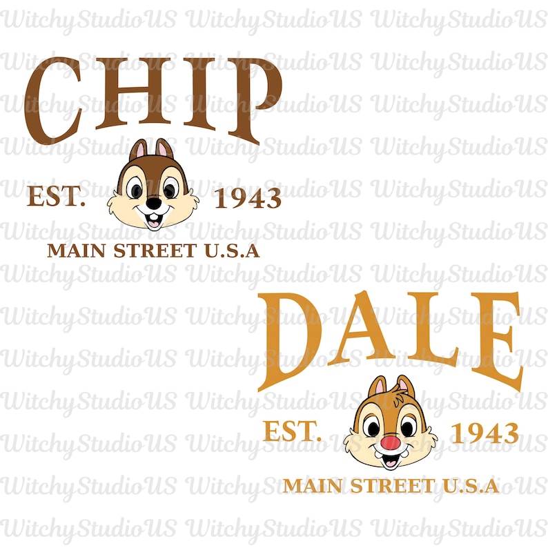 Chip and Dale Png, Double Trouble Png,besties Png, Family Vacation ...