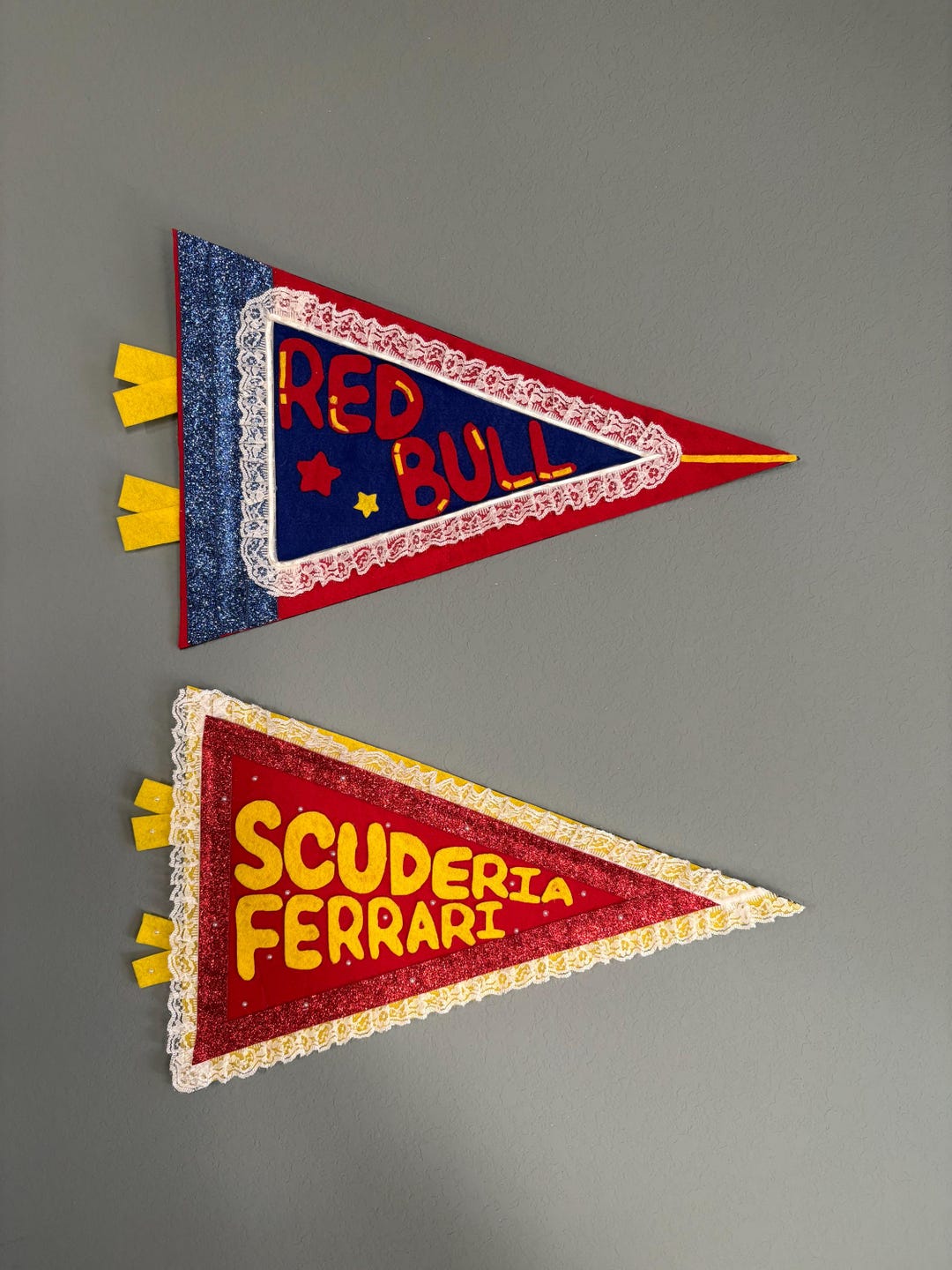 Formula 1 Team Triangle Flag - Etsy