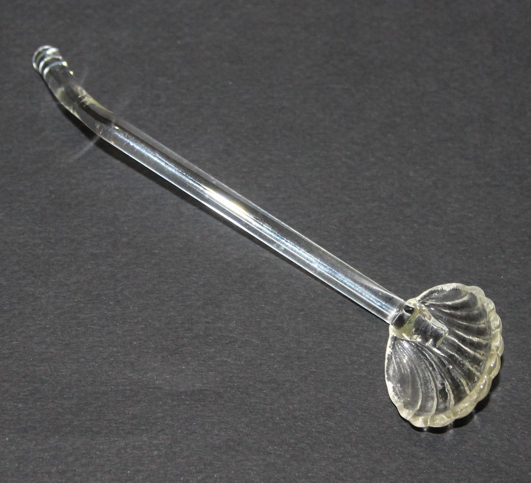 Vintage Glass Mayo Ladle / Mayonnaise Spoon / Jam Spoon - Etsy
