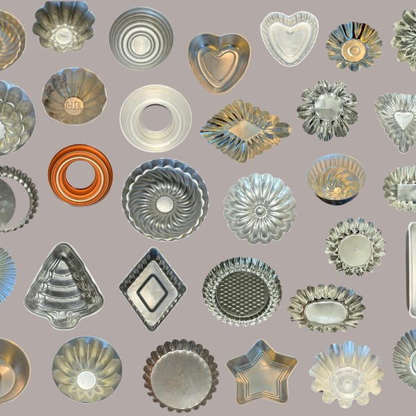 Vintage Tart Tin Molds - Etsy