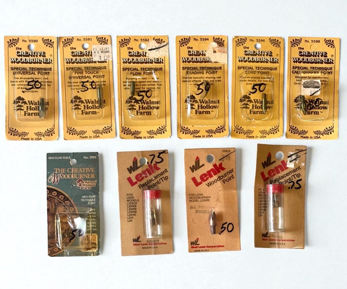 Vintage Walnut Hollow Farm Creative Woodburner Special Technique Points ...