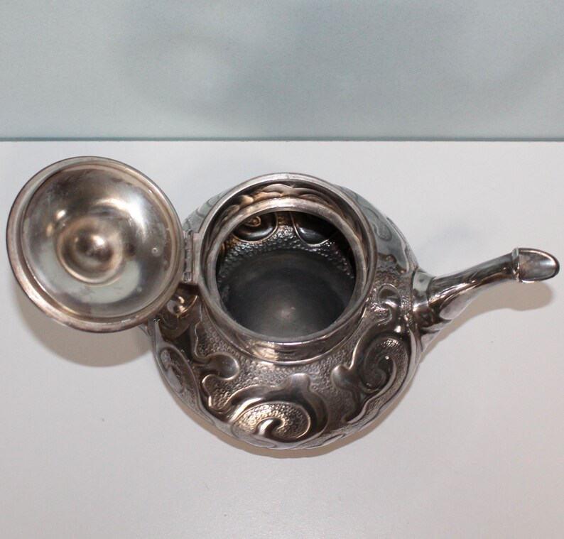 Vintage Meriden & Company Abstract Silverplate Teapot / Coffee - Etsy