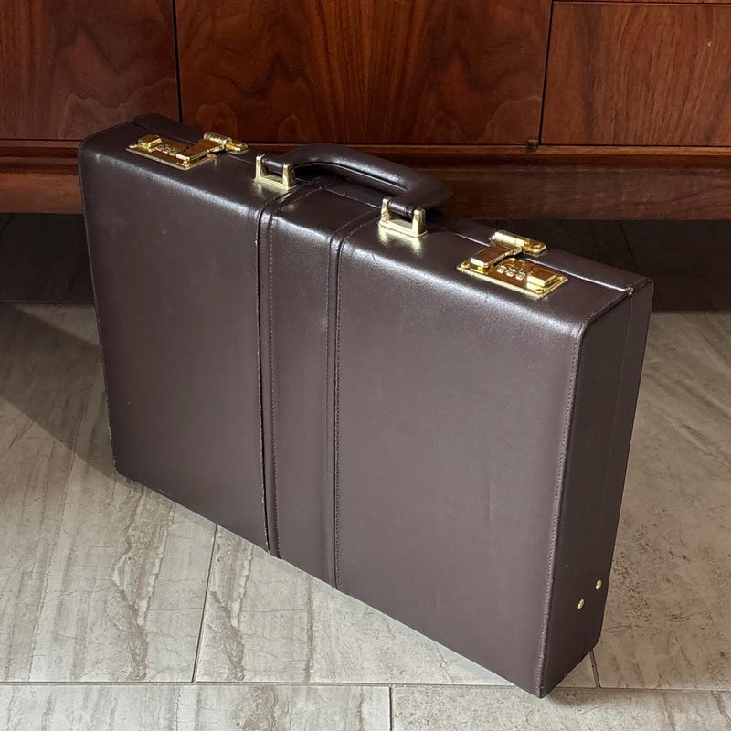 Vintage Briefcase - Etsy