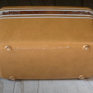 Vintage Samsonite Gold Train Case Travel Bag - Etsy