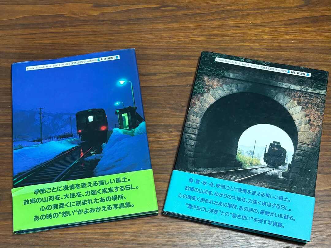 Vintage East and West Japan Steam Engine Railway History Books - Etsy