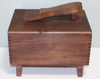 Cedar Shoe Shine Box 100% Handmade in USA ready to Ship - Etsy