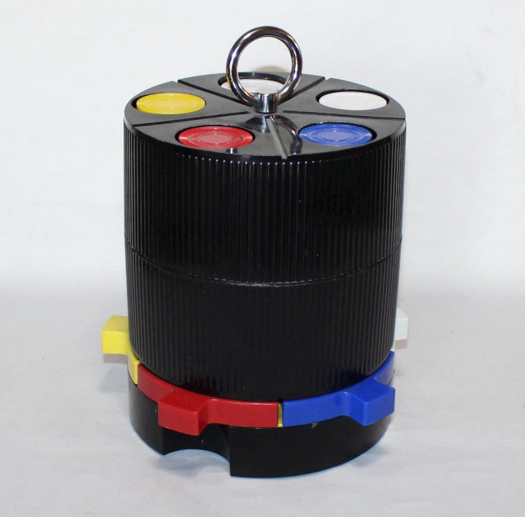 Vintage ES Lowe Chip-o-matic Poker Carousel Set - Etsy