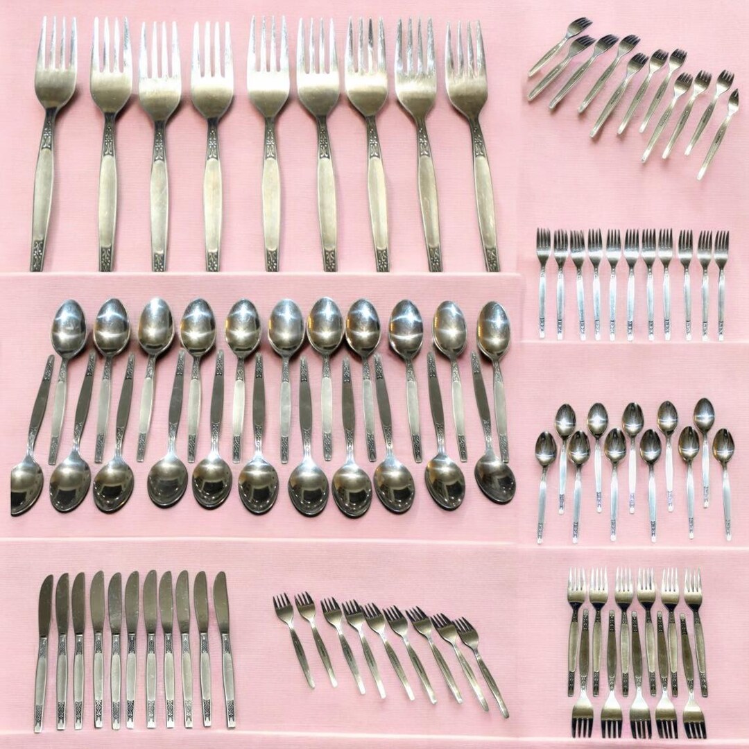Vintage Mid Century Korean Flatware Replacement Pieces - Etsy