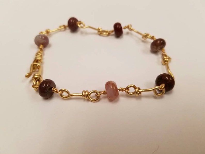 Ancient Roman Inspired Bracelet Fall Colors - Etsy