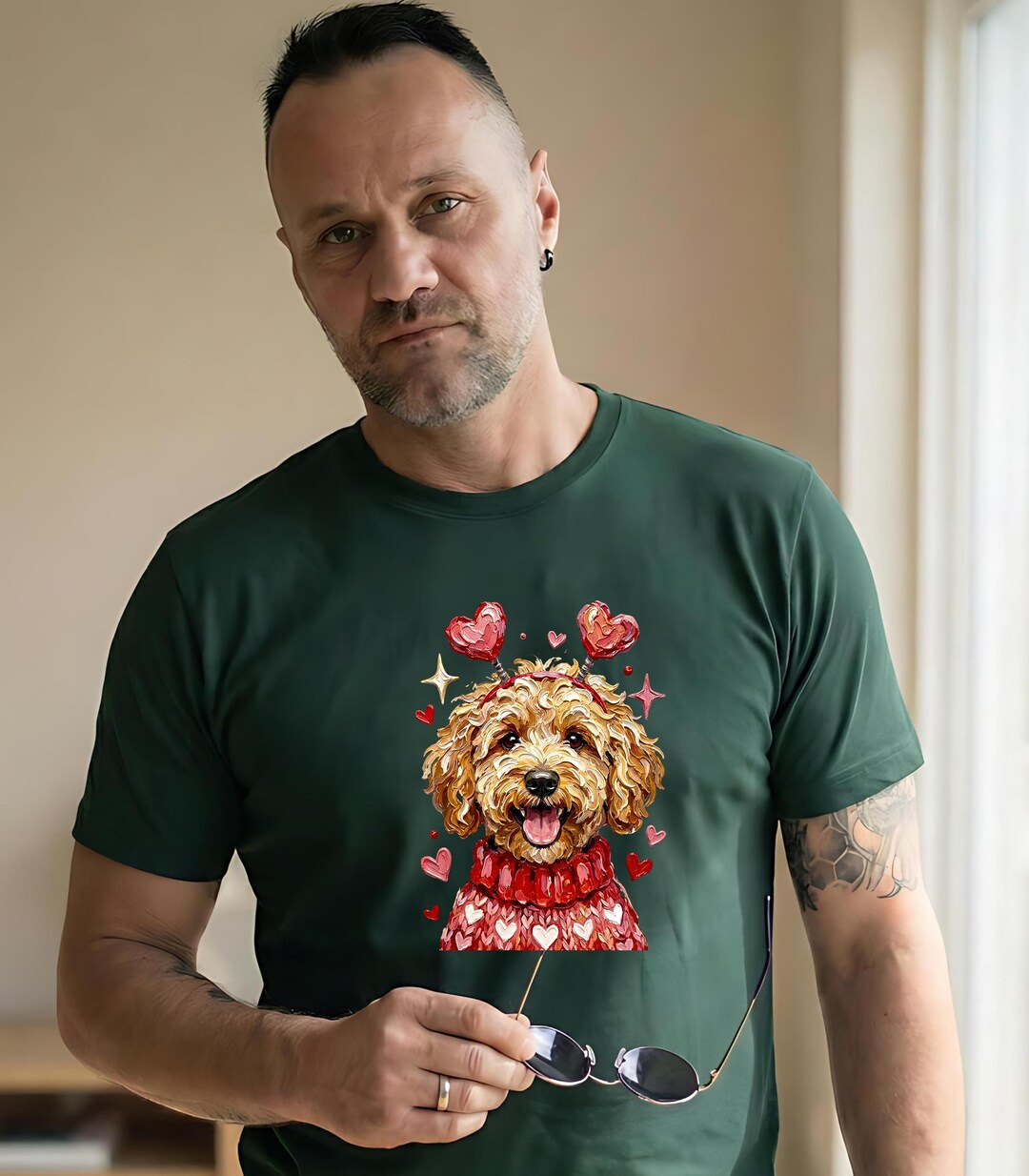 Heart Poodle PNG, Valentine Dog Sublimation (digital Download) - Etsy