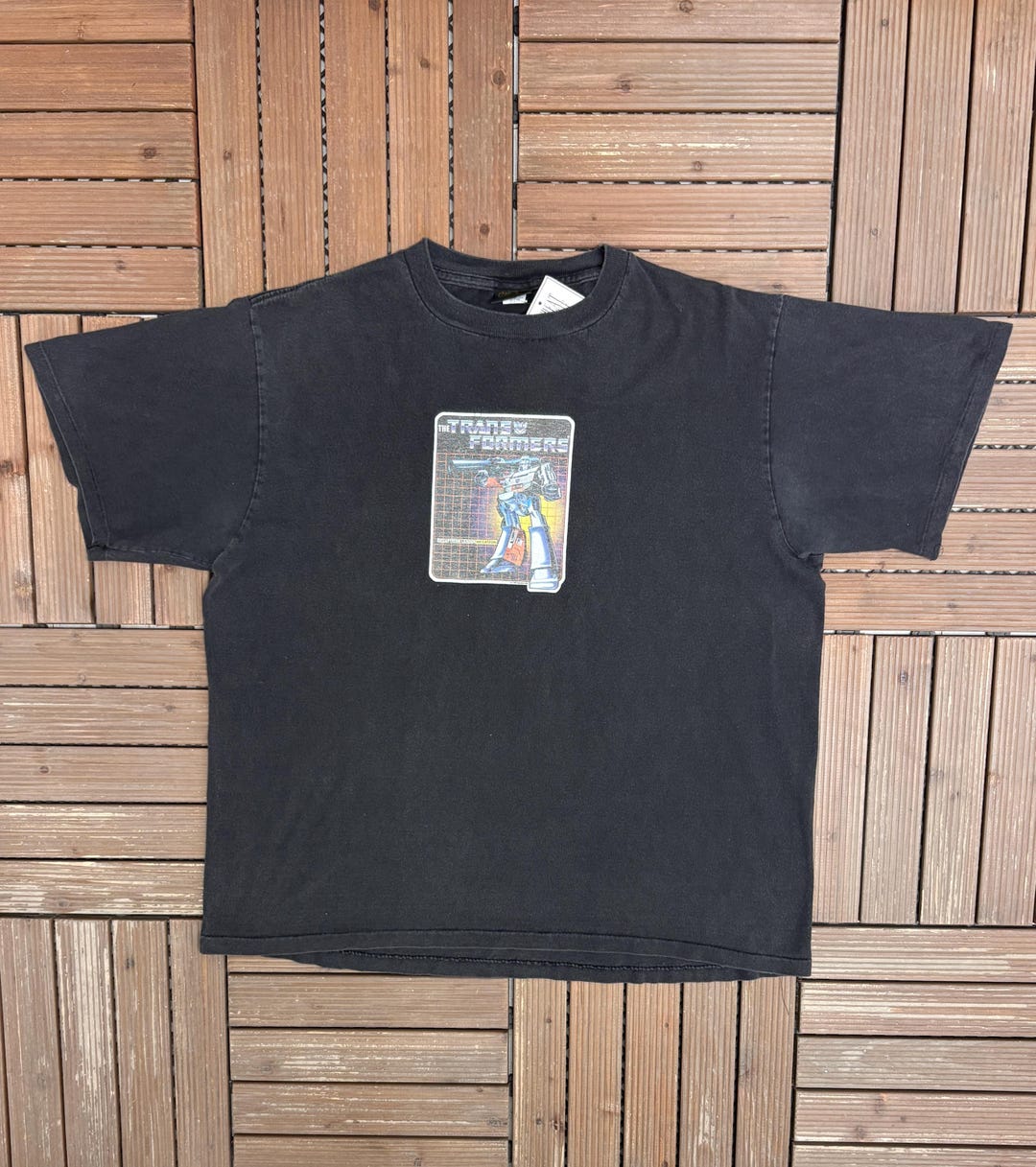 Transformers Deception Leader Megatron Vintage 90s Black T-shirt Tee ...