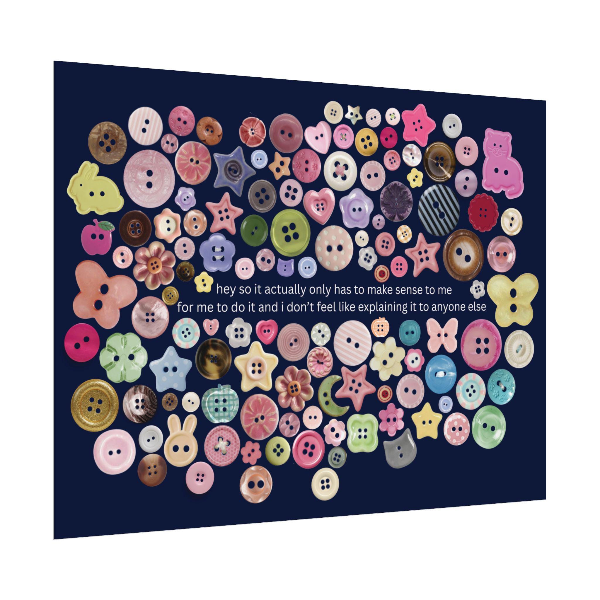 365 Buttons Tamara Meme Reference Rolled Poster - Etsy