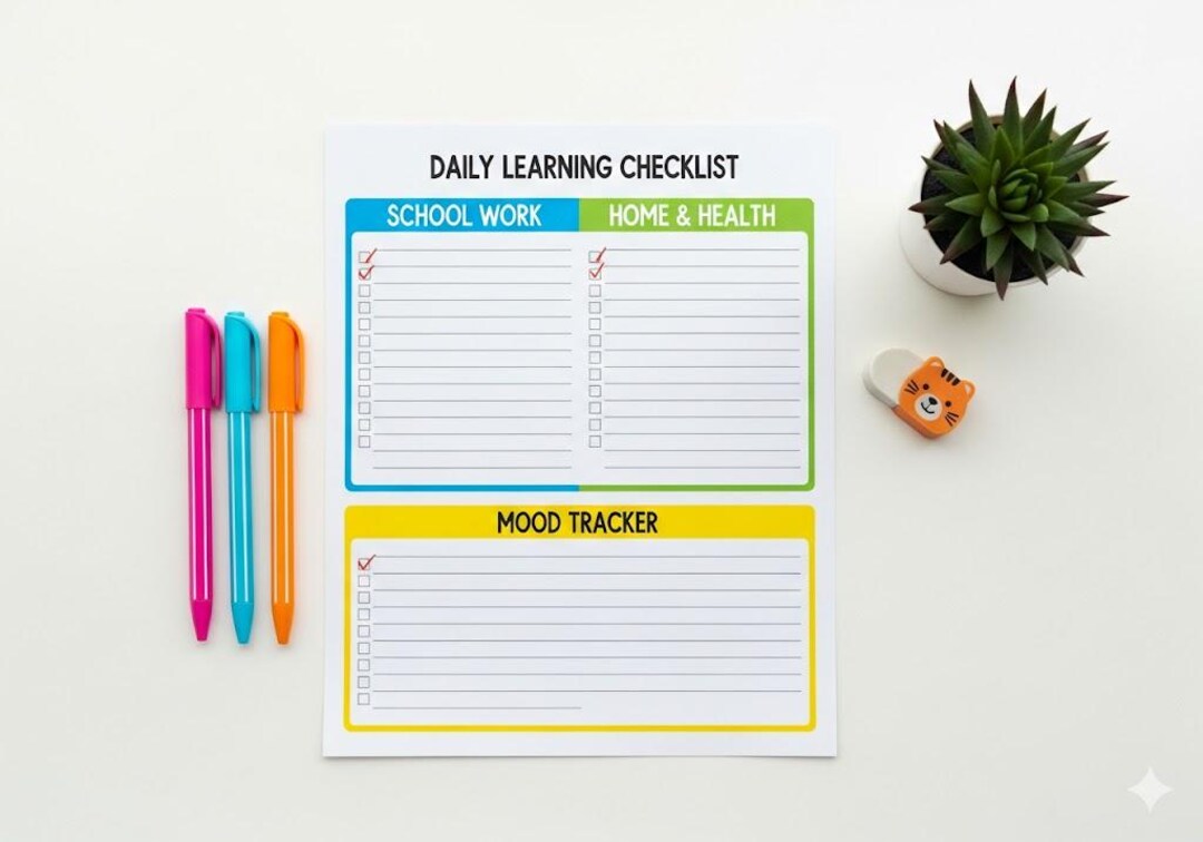 MY DAILY CHECKLIST - Etsy