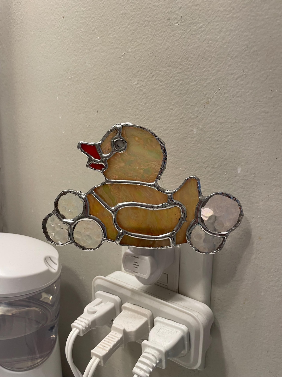 Stained Glass Rubber Ducky Night Light - Etsy