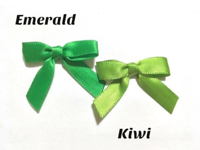 Mini 1.5" Handmade Bows - Choose Your Color and Amount - Etsy