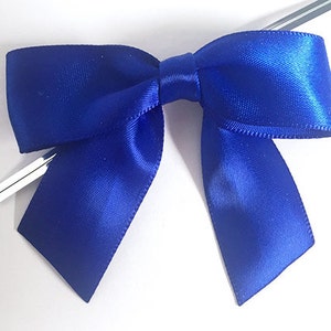 Satin Cobalt Blue Ribbon - 7/8" Wide at 20 Yards - Etsy