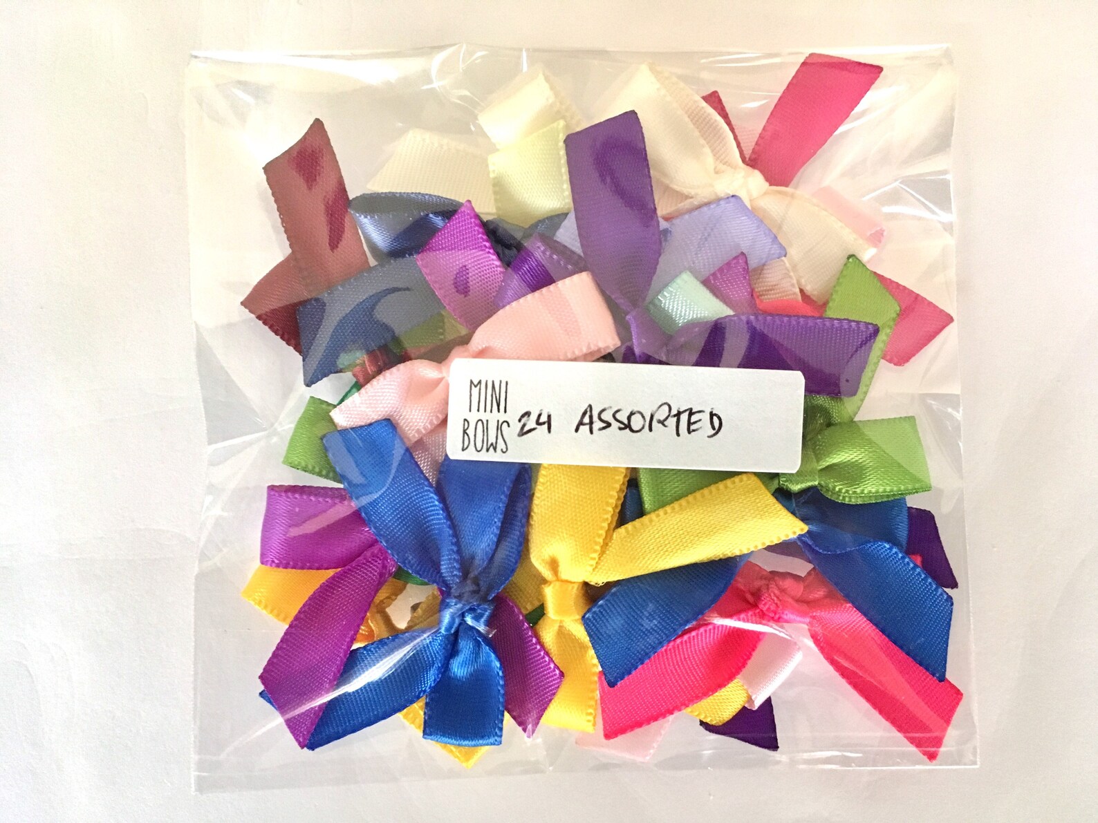 Mini 1.5 Handmade Bows Choose Your Color and Amount | Etsy