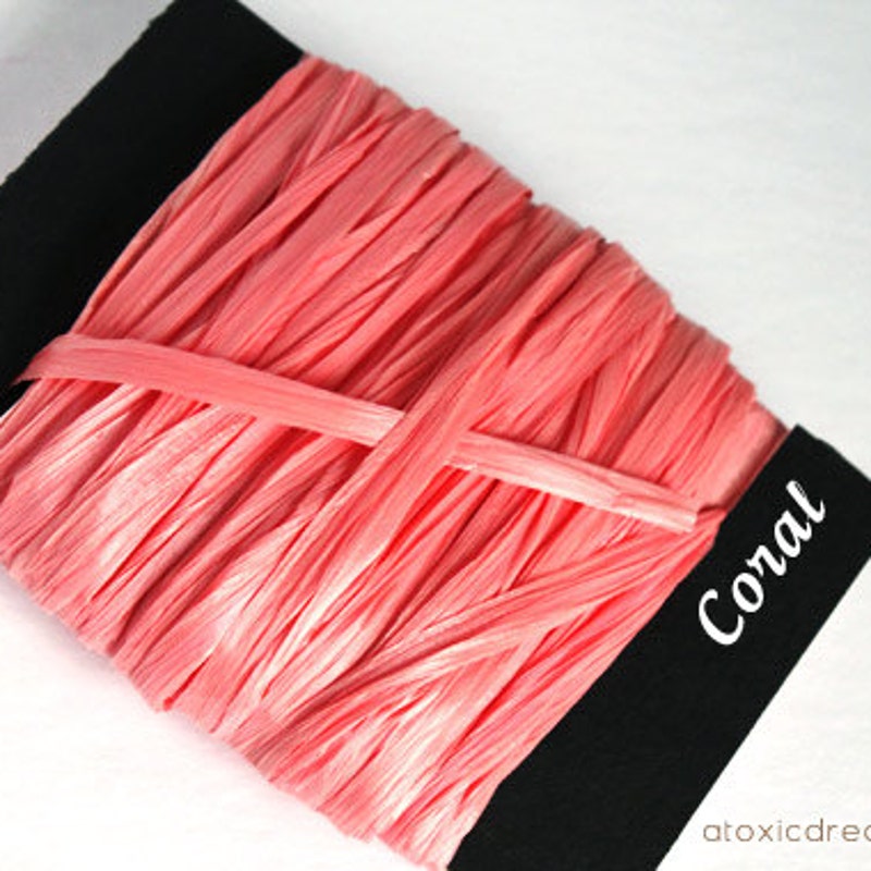 Raffia Ribbon - Etsy