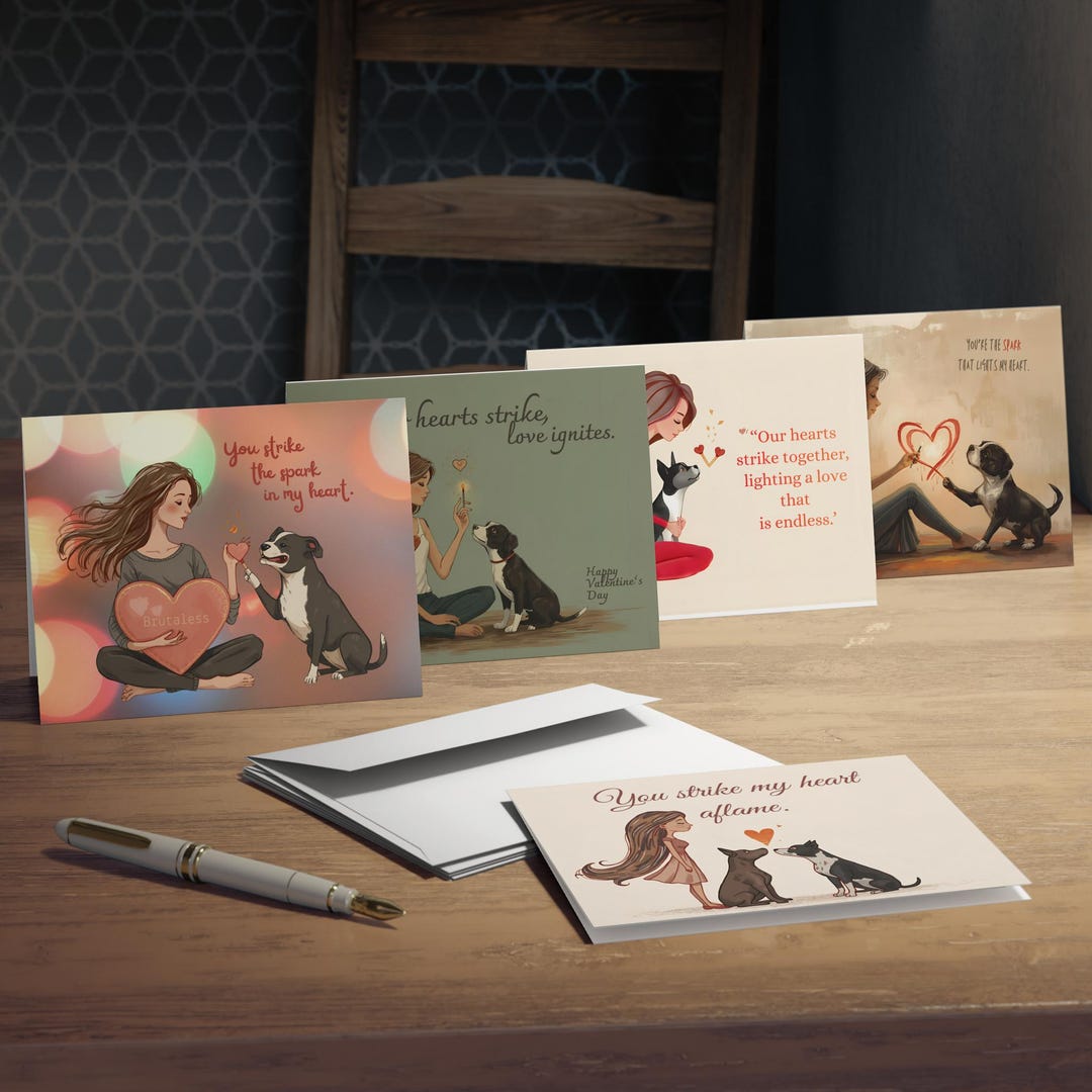 Multi-design Greeting Cards (5-pack) - Etsy