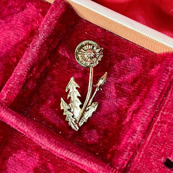 Dandelion Brooch - Etsy