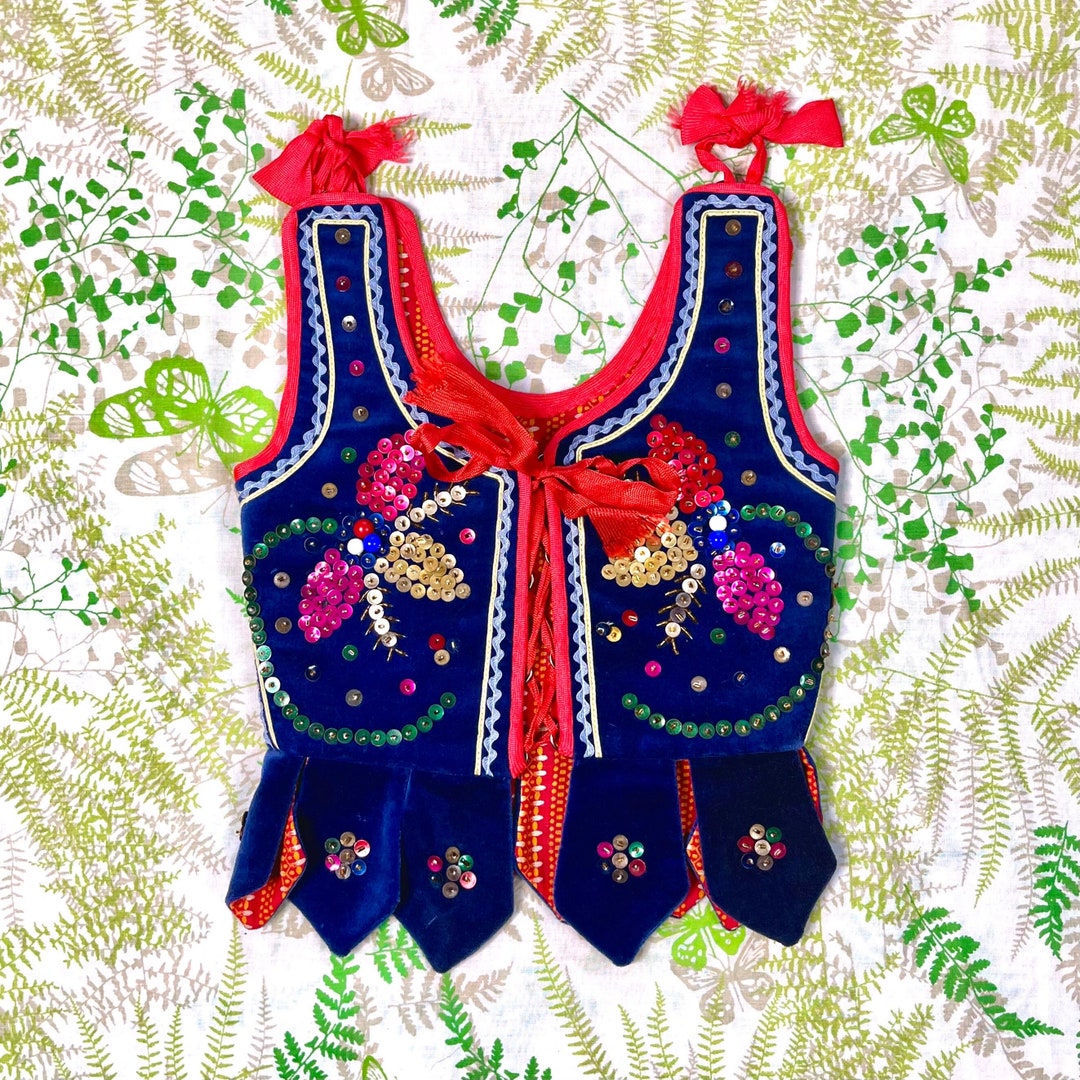 Vintage Handmade Girls Traditional Krakowianka Polish Vest - Etsy