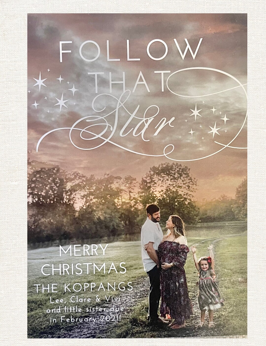 Follow That Star Christmas Card - Etsy