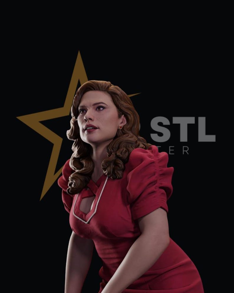 Agent Carter - 3D Printable STL File - Instant Download - Etsy