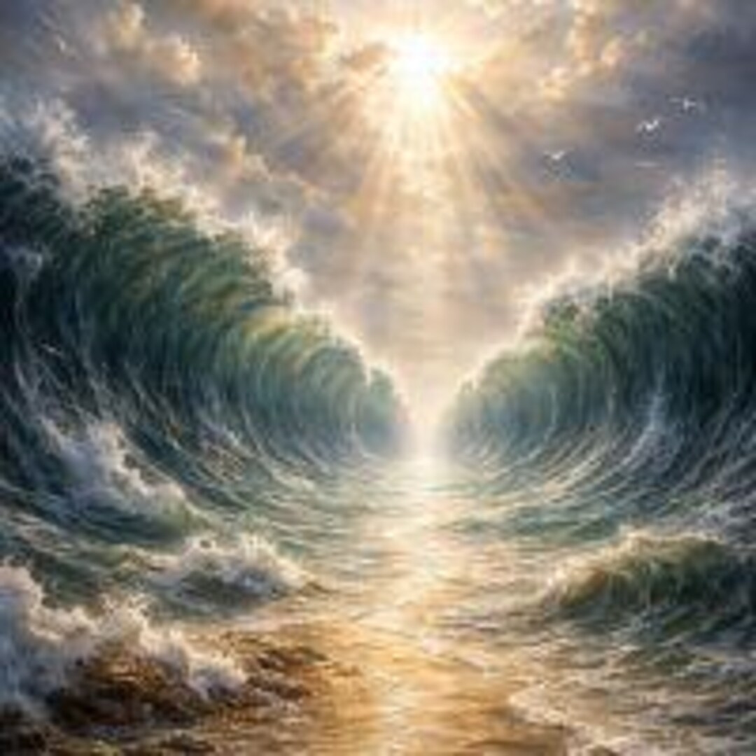 Breath Taking Parting Sea Oil Painting - Etsy