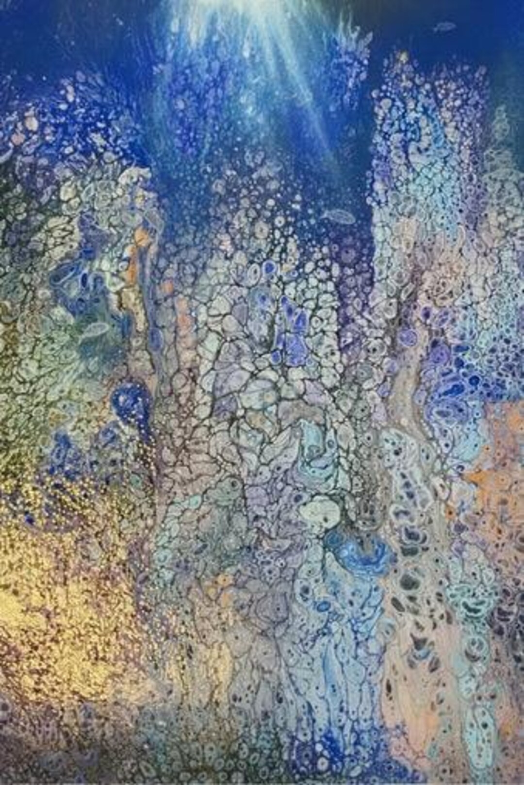 The Quiet Reef — Abstract Ocean Art Printable - Etsy Canada