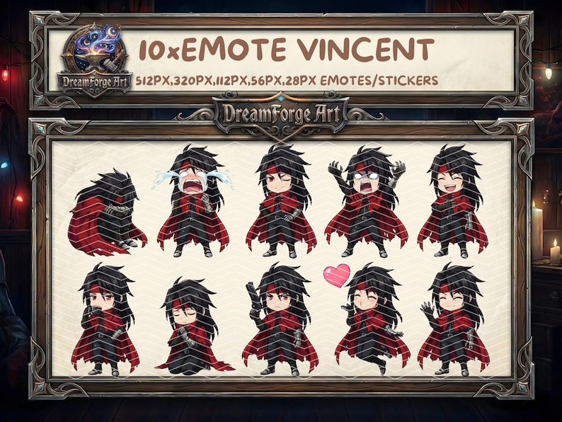 Epic Fantasy RPG Megapack, Crystal Warrior Twitch Emotes, Brave ...