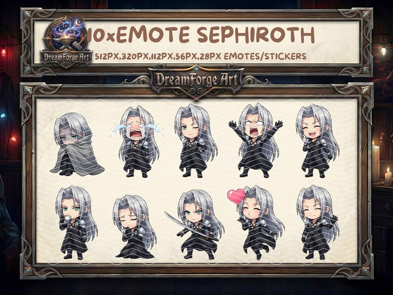 Epic Fantasy RPG Megapack, Crystal Warrior Twitch Emotes, Brave ...
