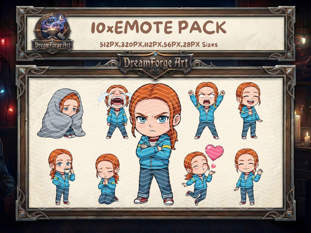 Emotes de Twitch / Emotes y stickers personalizados de Max Stranger ...
