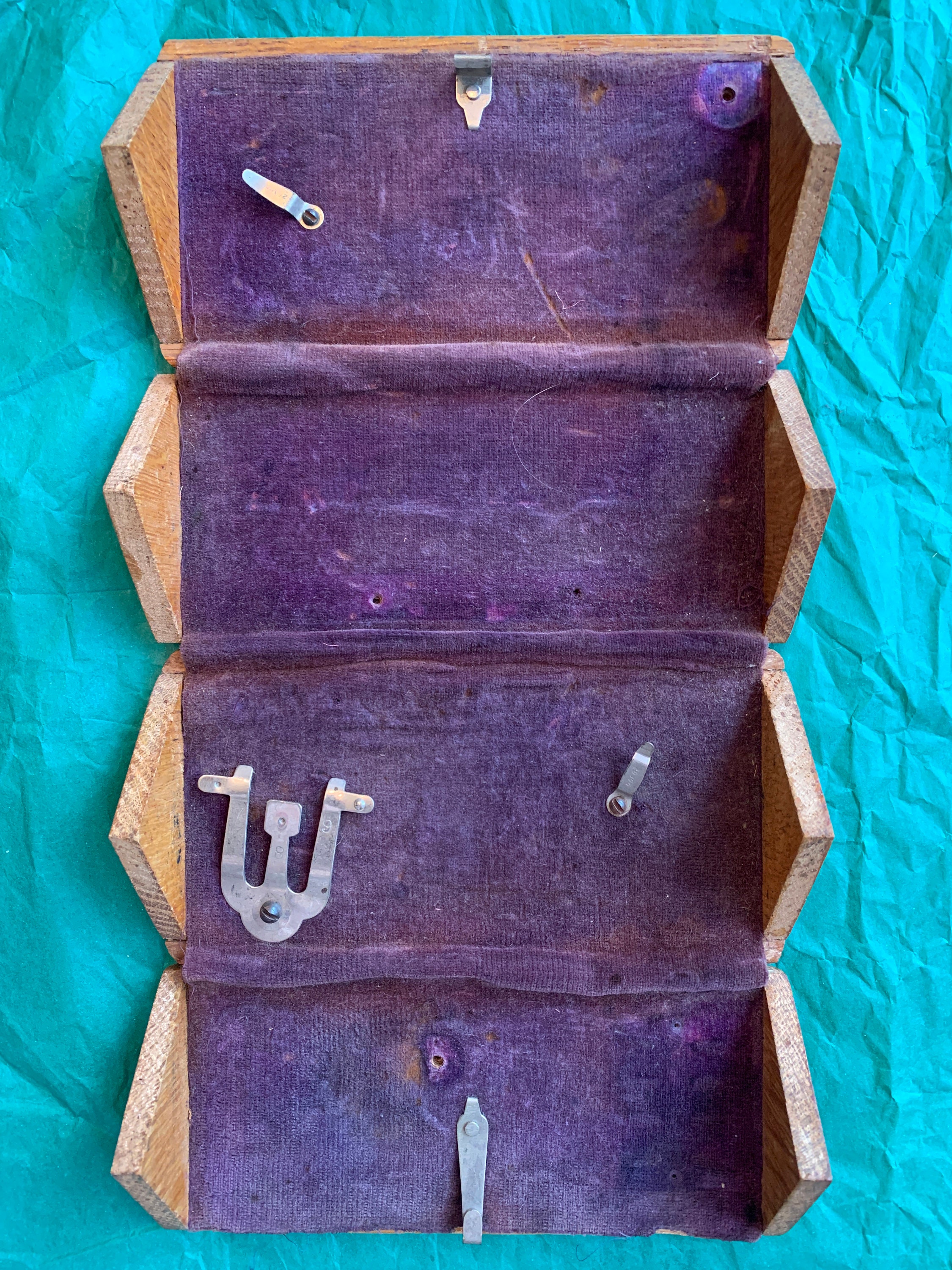 Antique Singer Style Box or Puzzle Box and Parts - Etsy