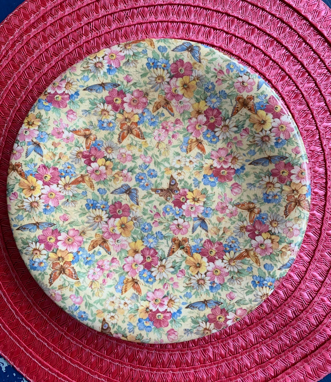Antique Chintz Butterfly Garden by Wade Heath England 8.75” - Etsy