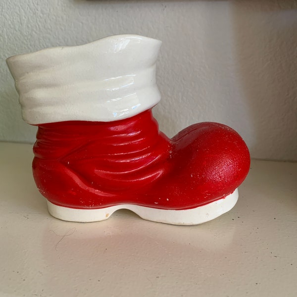 Santa Boot Vase - Etsy