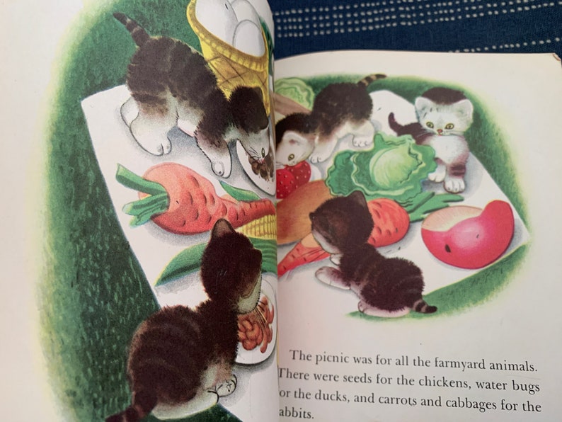 The Shy Little Kitten. Little Golden Book E Edition - Etsy