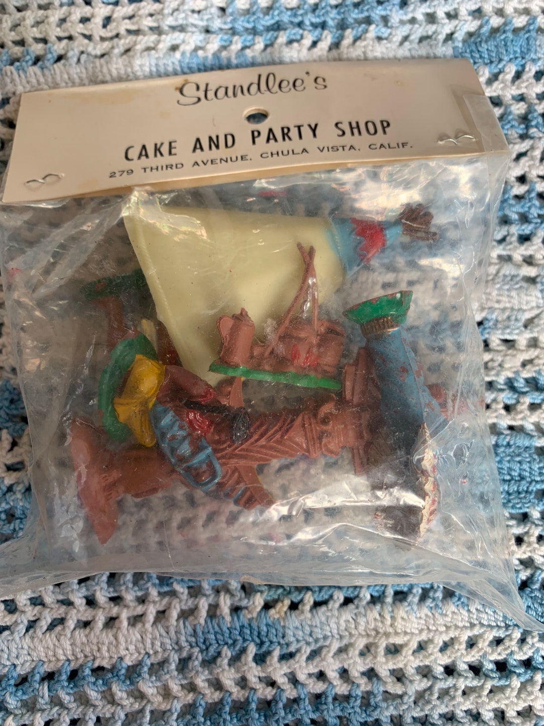 Native American Indian Cake Decorations Toppers 6 Pieces - Etsy