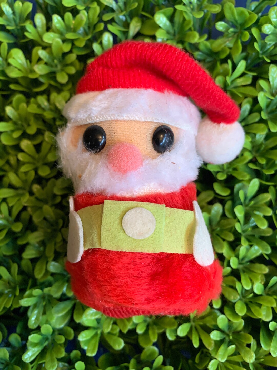 Santa Beanbag by Russ Berrie 1978 - Etsy
