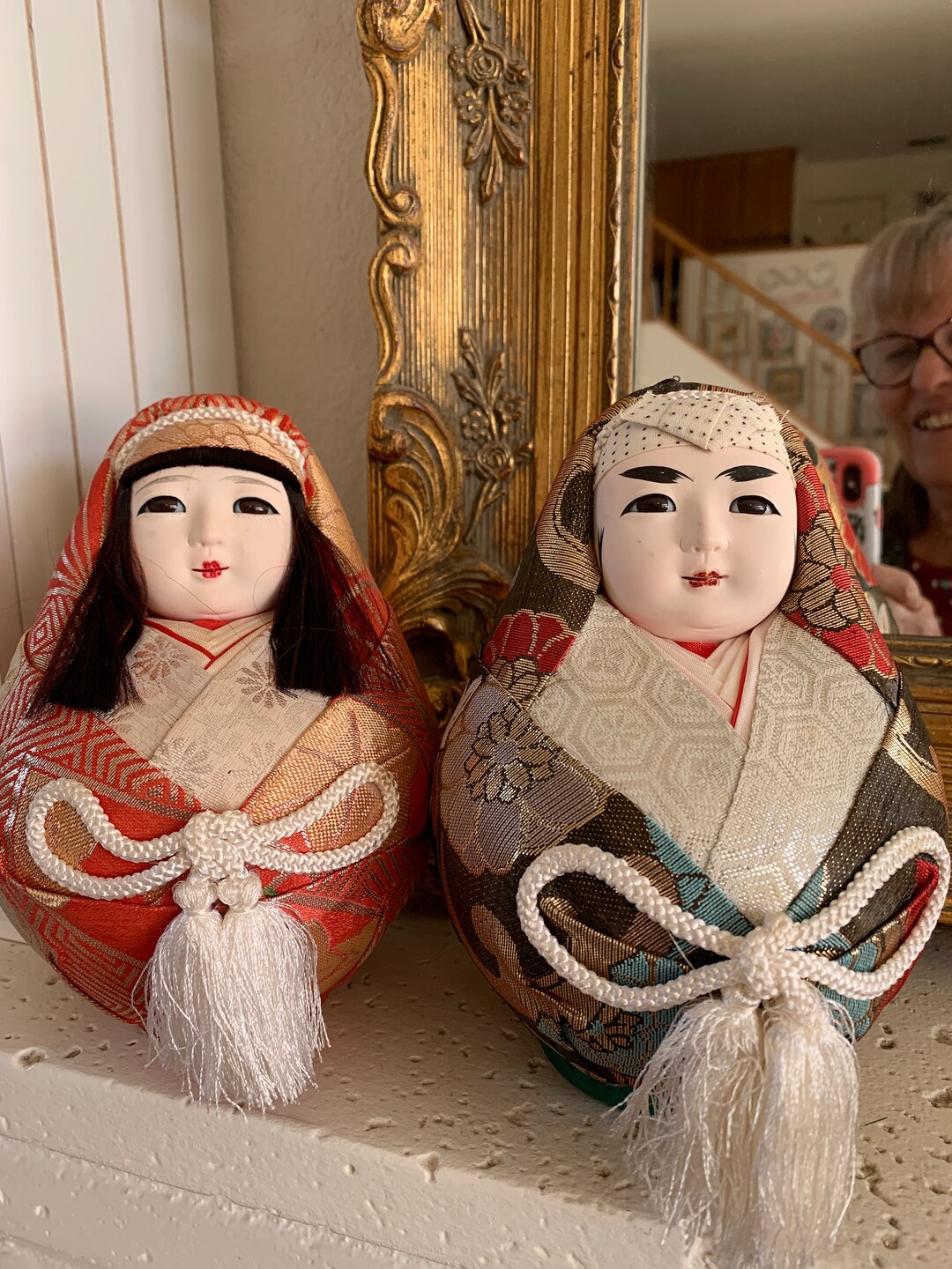 Hime Daruma Japanese Good Luck Dolls - Etsy