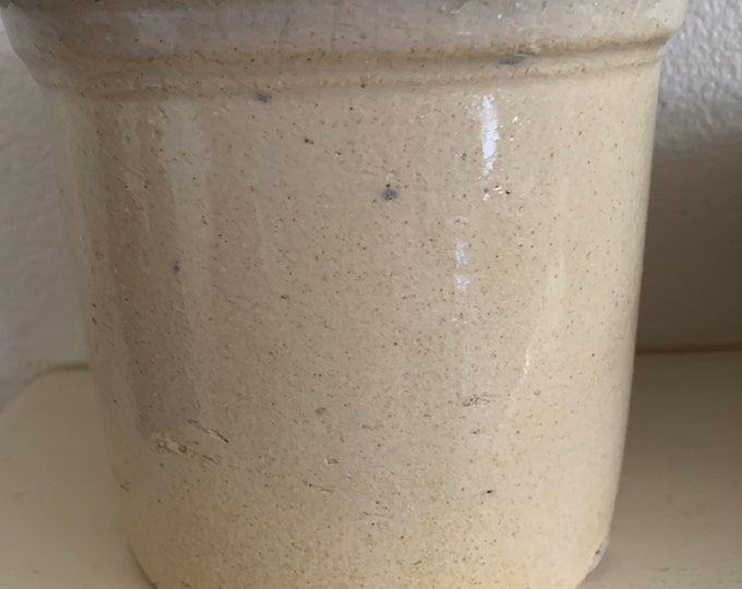 Old Stoneware Crock - Unmarked - No Size - Etsy