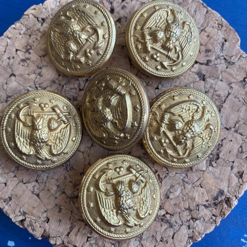 Us Navy Buttons - Etsy