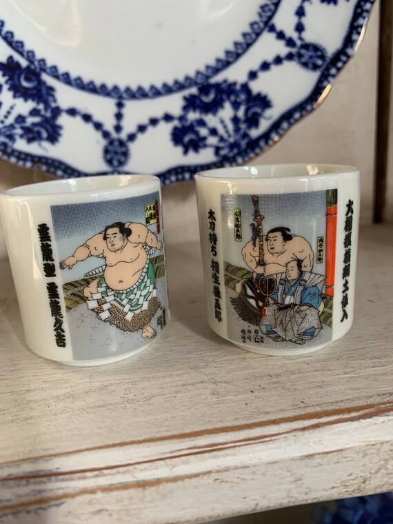 Samurai Saki Tea Cups - Etsy