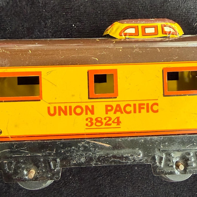 Marx Tin Train Car - Etsy