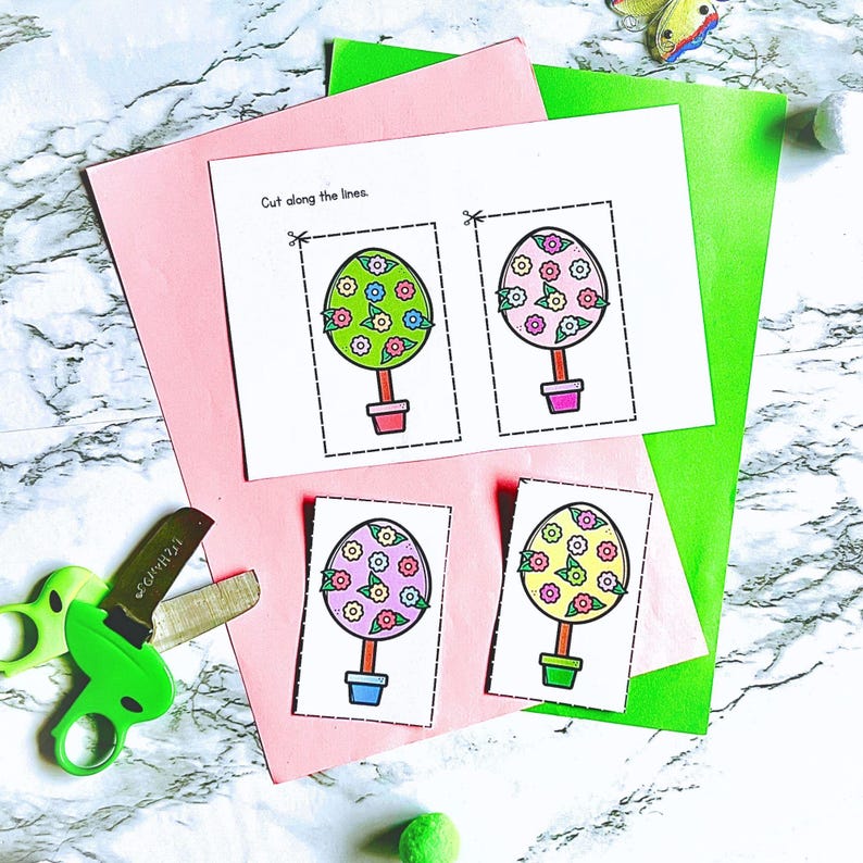Flower Unit Study, Printable Flower Activity Pack, Spring Literacy Set ...